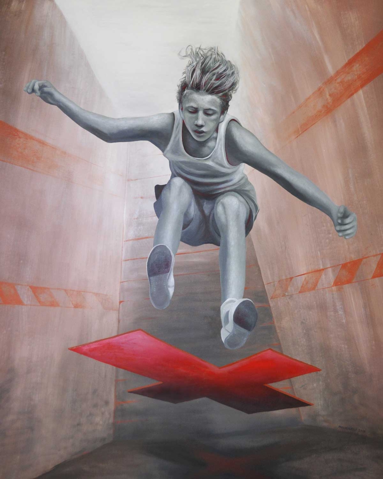 temporär – Gemälde von Mario Wolf – Künstler | schwarzgemalt - Kunst ...